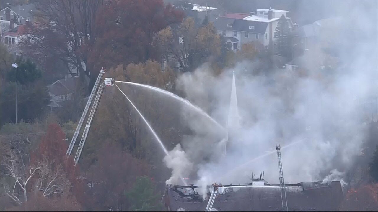 Massive Fire at Church of Jesus Christ of Latter-day Saints in Maryland ...