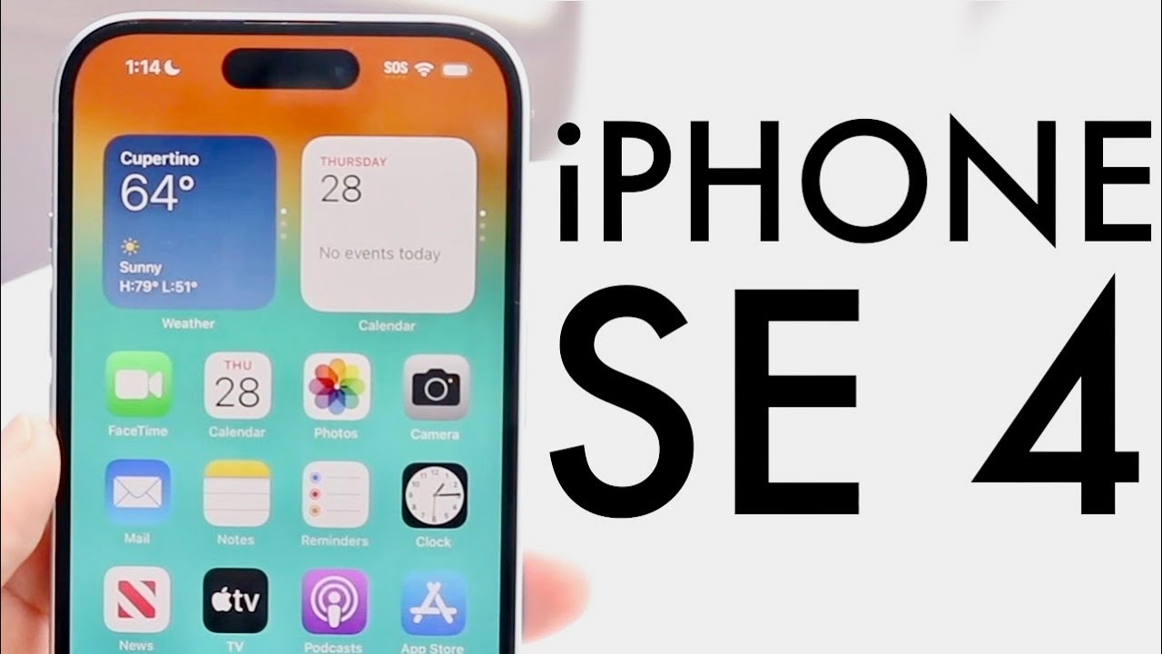 iPhone SE 4: MASSIVE NEWS! - YouTube