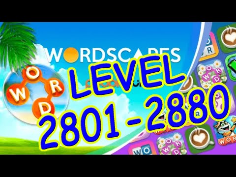 WordScapes Level 2801-2880 Answers | Ice - YouTube
