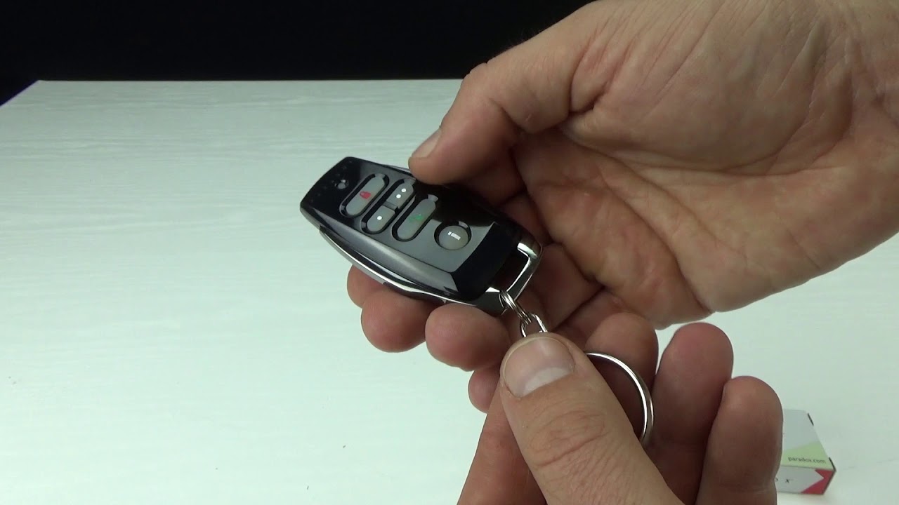 The New PARADOX REM25 Two-way Wireless Remote Control - Unboxing - YouTube