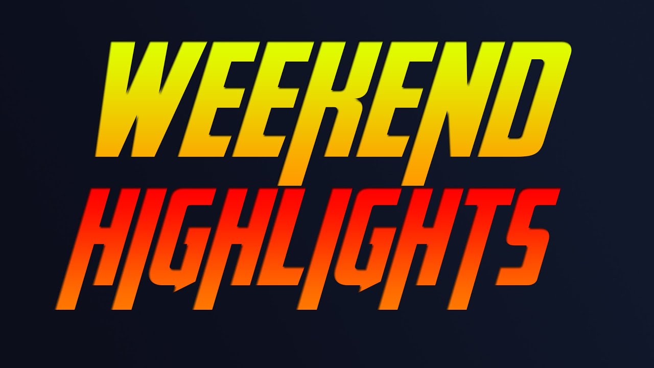 Weekend Highlights - 5 On Screen Tempest & Quad Feeds - YouTube