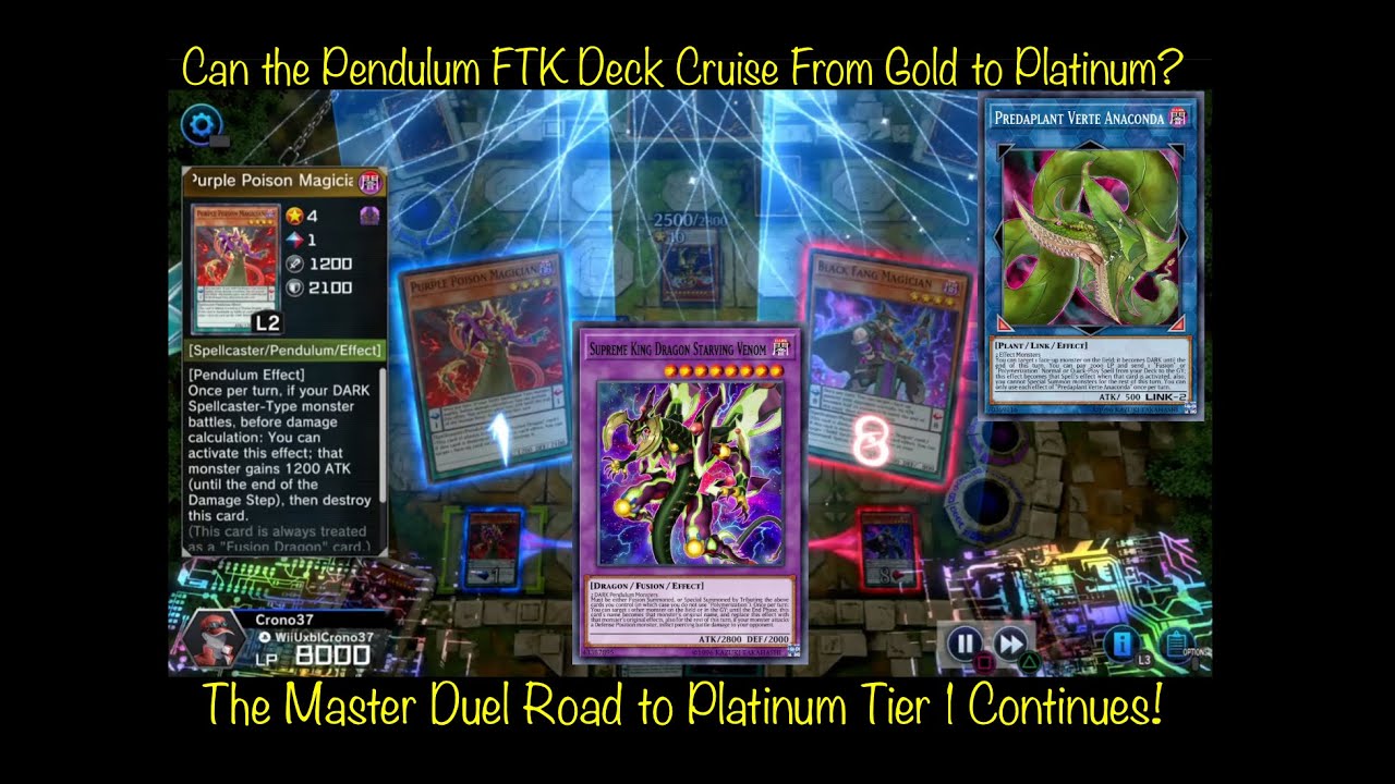 Can The Pendulum FTK Make an Easy Run to Platinum League? The Road to ...