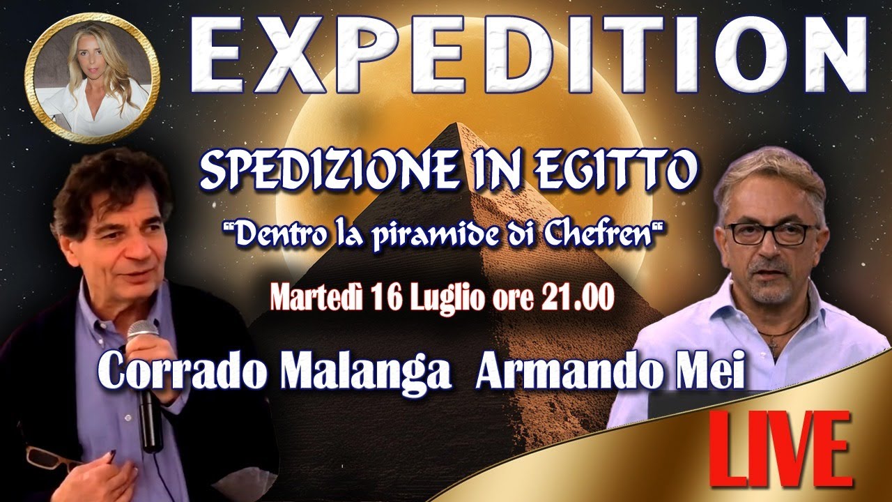 SPEDIZIONE IN #EGITTO: con Corrado Malanga e Armando Mei. #expedition_nicoleciccolo - YouTube