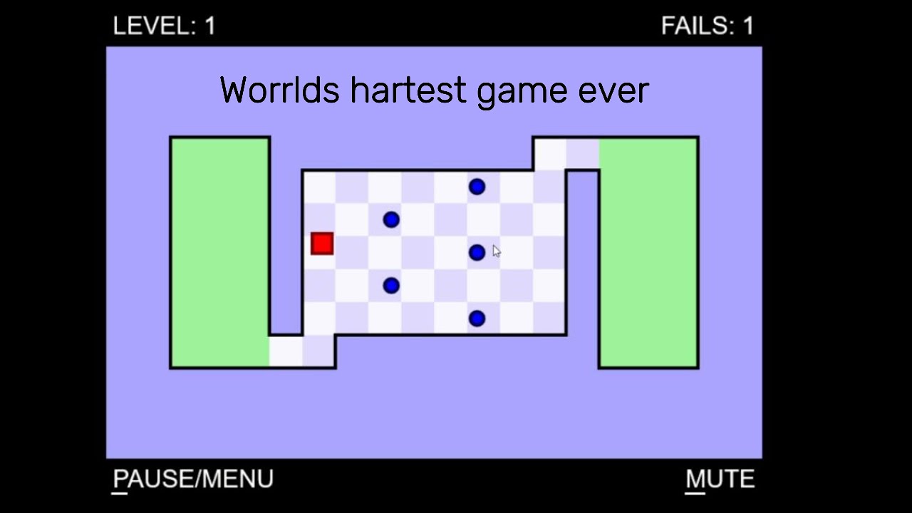 Playing the worlds hardest game - YouTube