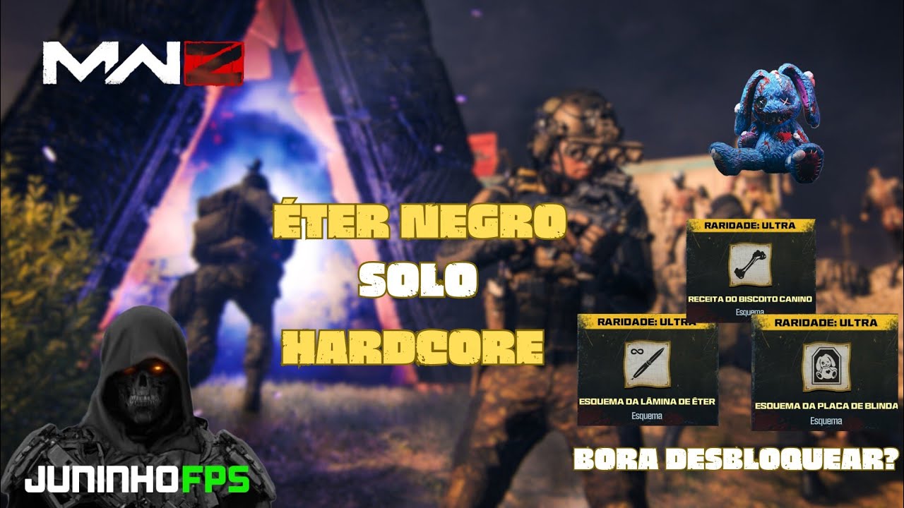 MW3 ZOMBIES (MWZ): Como CONCLUIR o ÉTER NEGRO HARD CORE - YouTube