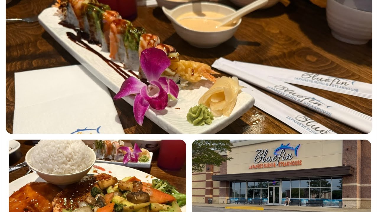 Blue Fin Japanese Sushi & Steakhouse/ A must try Japanese food in ...