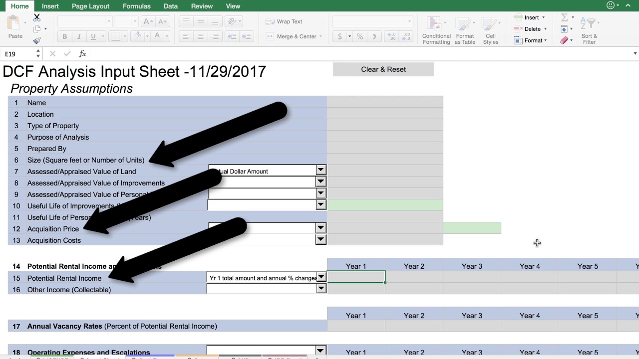 DCF Analysis workbook - YouTube