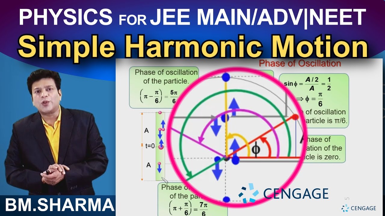 Analyzing Simple Harmonic Motion |#NEET | #JEE Main Advanced Physics by ...