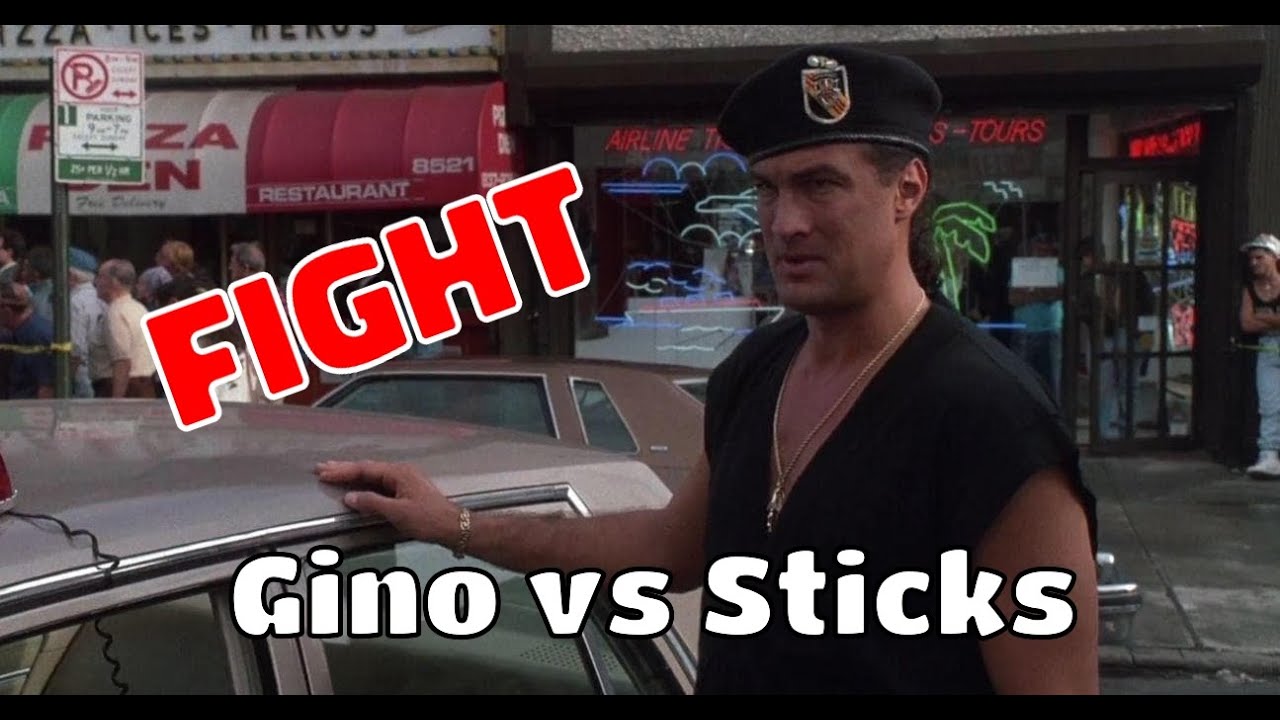 Out for Justice Gino vs Sticks Epic Bar Room Fight - Steven Seagal ...