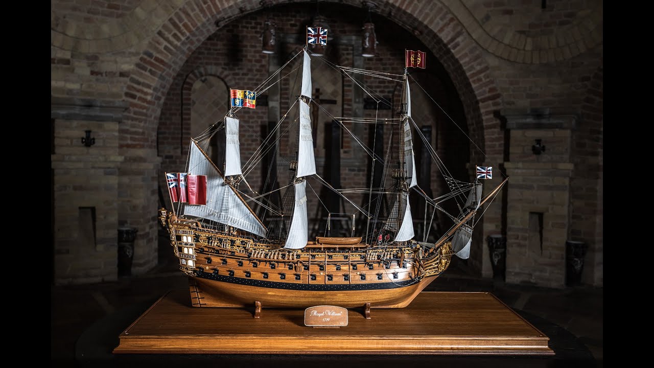Royal William Model Ship 1:72 by Dadi - YouTube