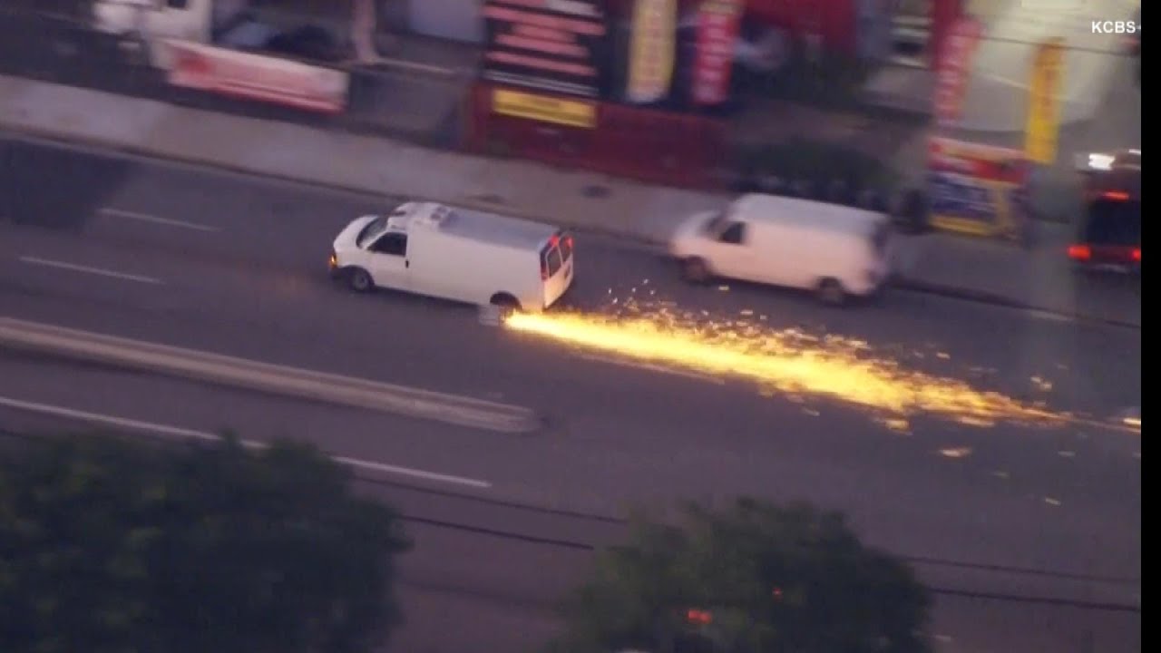 Suspect Steals 3 Vehicles and Leads High Speed Chase: Cops - YouTube