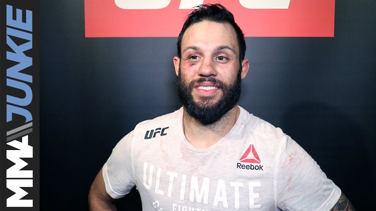 Brandon Davis full post-UFC Fight Night 126 interview - YouTube