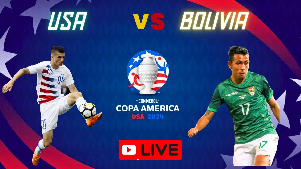 🔴VIVO🔴 USA VS BOLIVIA / COPA AMÉRICA 2024 - YouTube