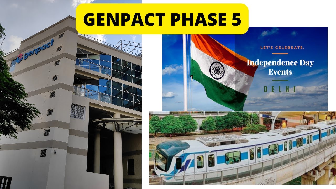 Genpact phase 5 return| Rapid metro| 15 august| #justhelp #genpact ...