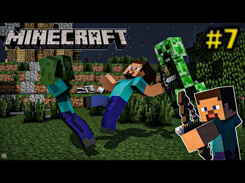 creeper fighting | MINECRAFT GAMEPLAY # 7 - YouTube