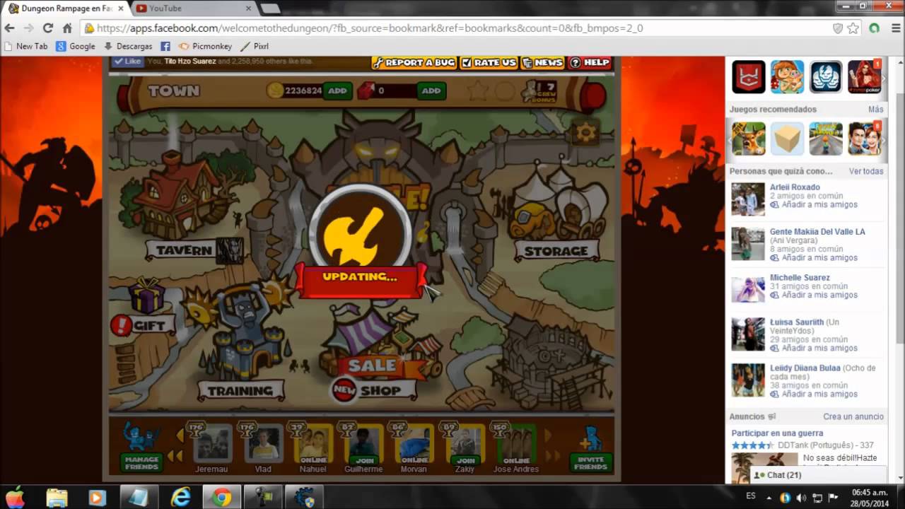 Hack de Bacon Boost(Vida Infinita) En Dungeon Rampage(Ultra Hacks ...