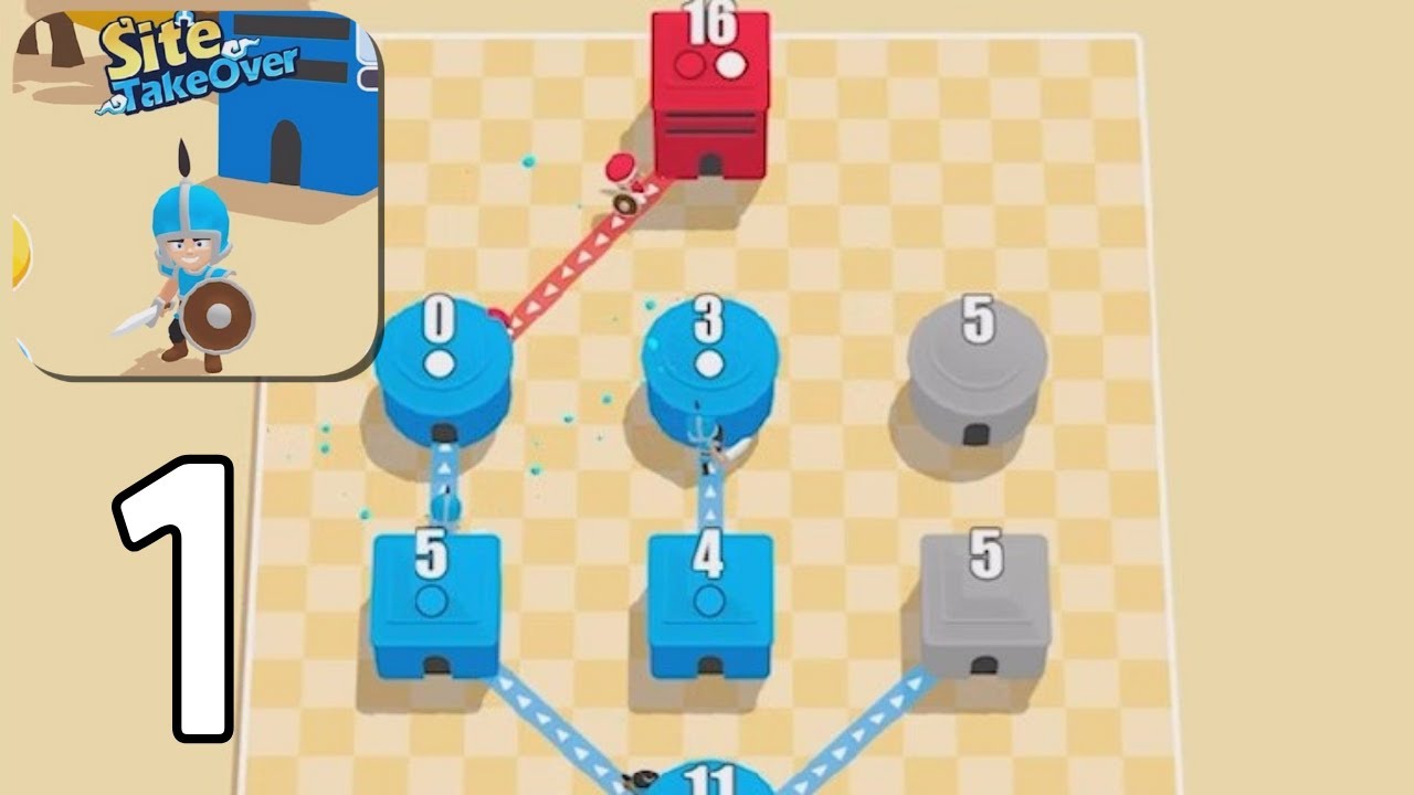Site Takeover All Level Gameplay Level 1~5 (iOS) - YouTube