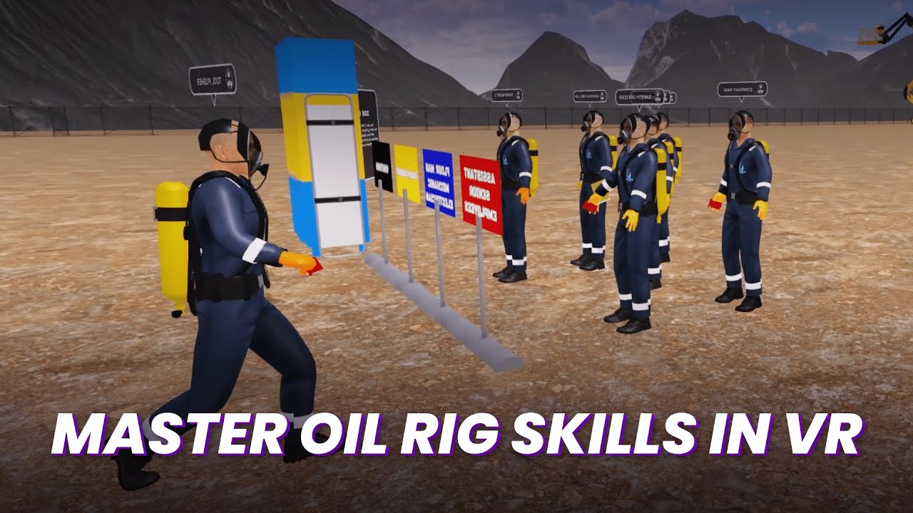 MASTER OIL RIG SKILLS IN VR - TRAINING MODULES | XR HORIZON - YouTube