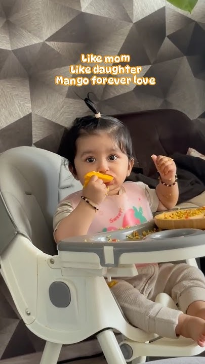 Mango love🥭 #baby #blw - YouTube