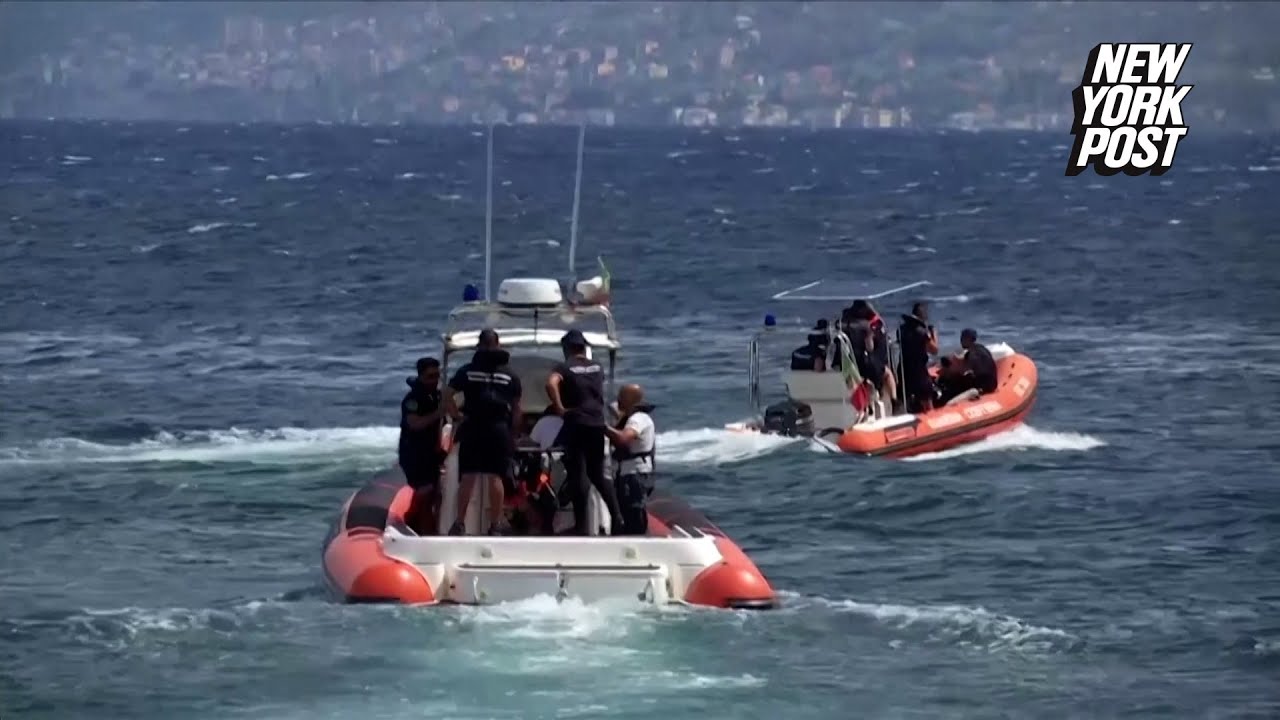 Rescue divers continue to search for the six missing passengers in ...