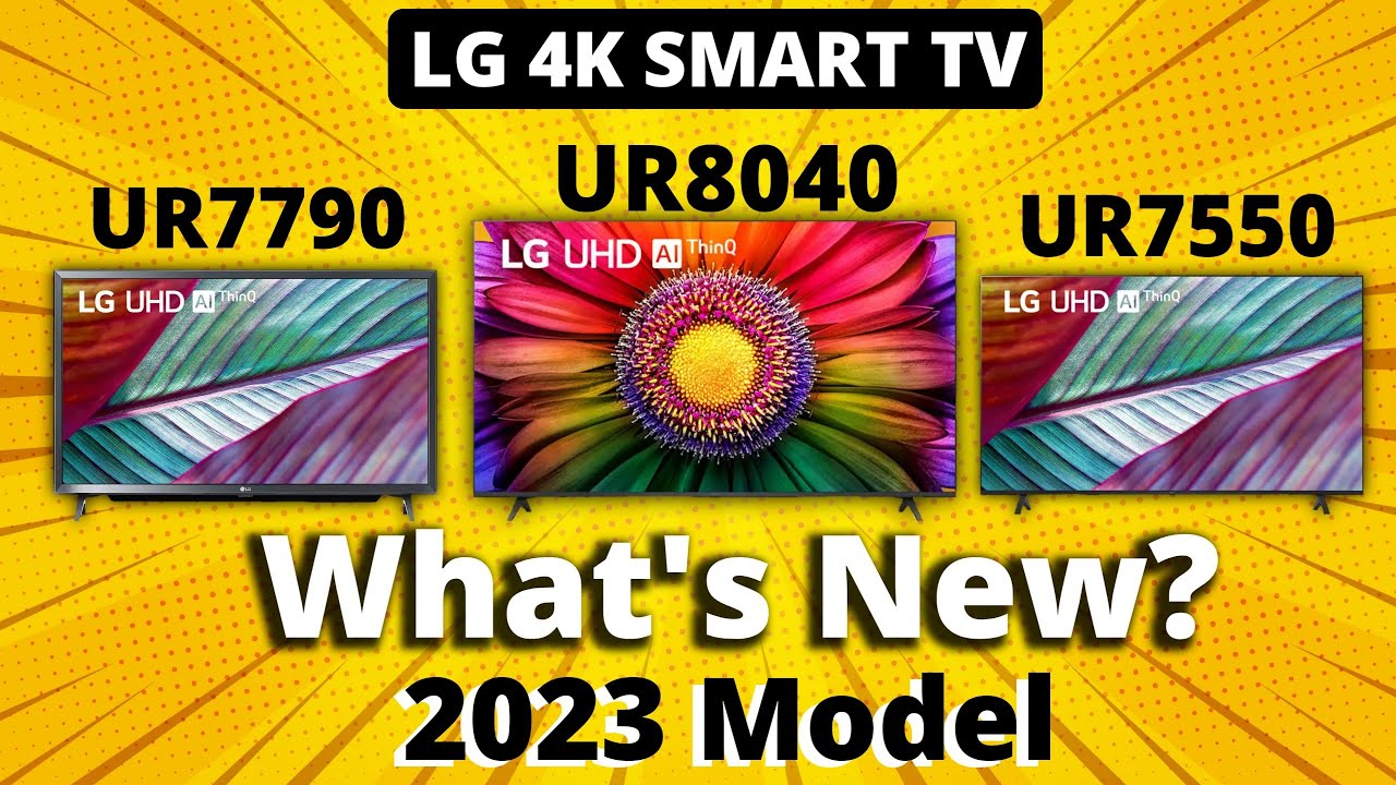 LG 4K UHD SMART TV 2023 Model Launched in India | LG UR8040 | UR7790 ...