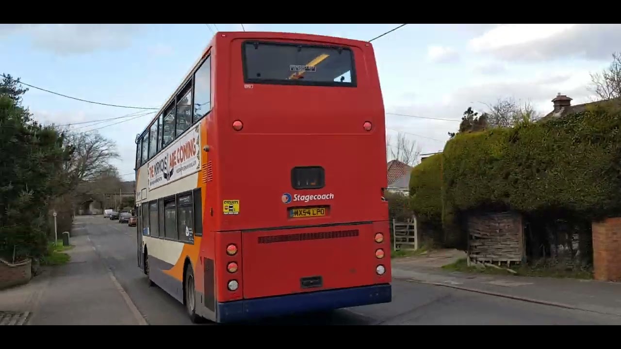 Here is the stagecoach bus 18187 on the PT5 in Normandy Monday 21 ...