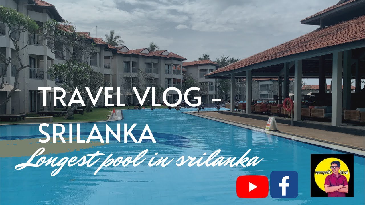 Longest pool in srilanka | Club Hotel Dolphin | Negambo Srilanka - YouTube