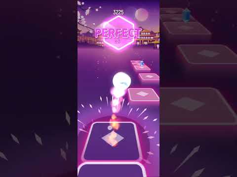 The most beautiful game in the game of jumping tiles - YouTube