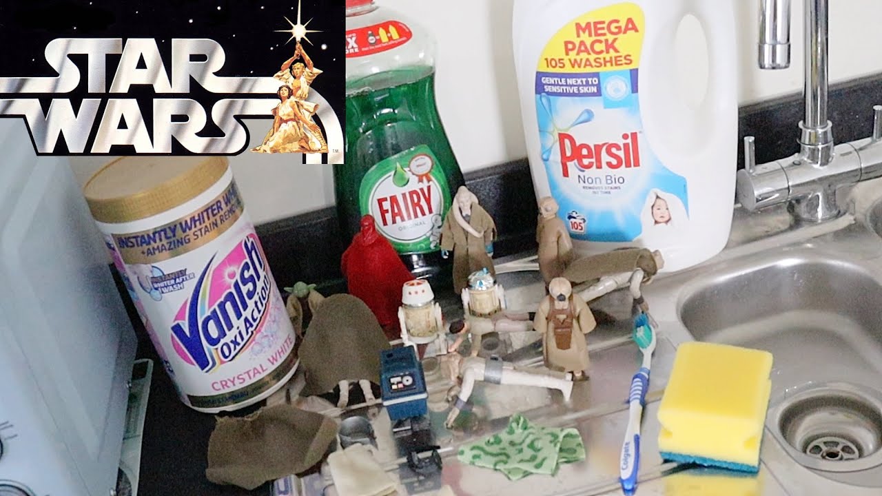 Cleaning Vintage Star Wars Figures / Toys: How To Clean Soft Goods ...