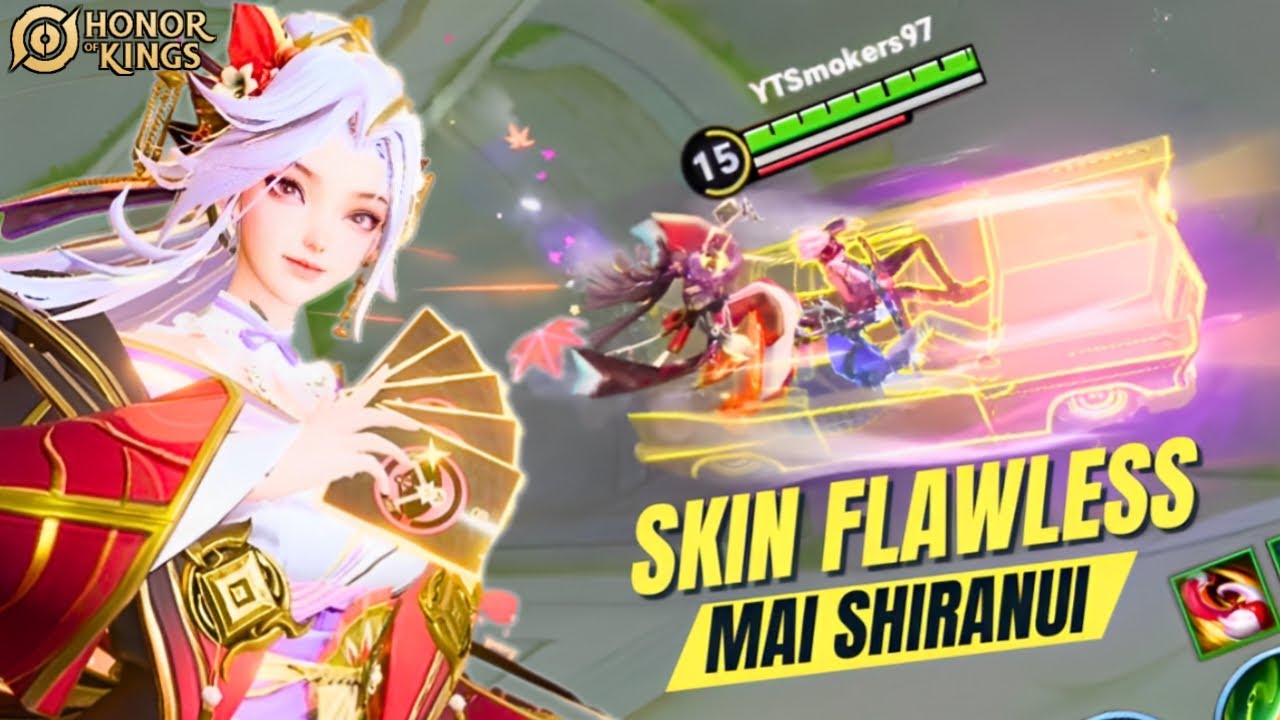 Review Skin Flawless Mai Shiranui Honor of Kings ,Tencent Buruan Rilis ...