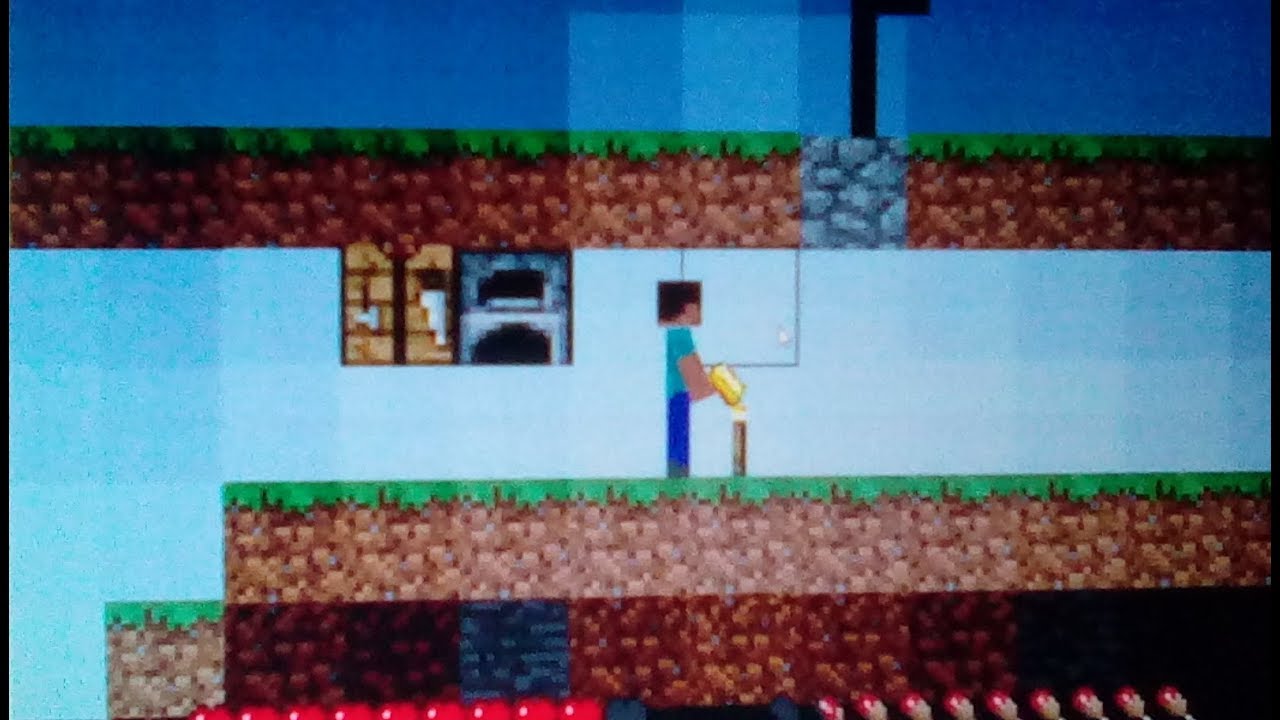 2D Minecraft gold!! - YouTube