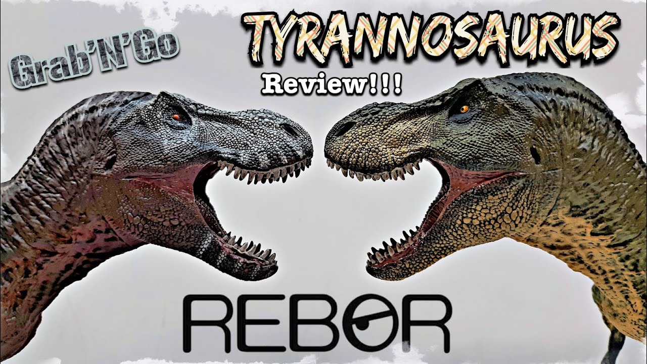 2021 Rebor Grab'N'Go Dinosaur Revolution & Green Tyrannosaurus Rex ...