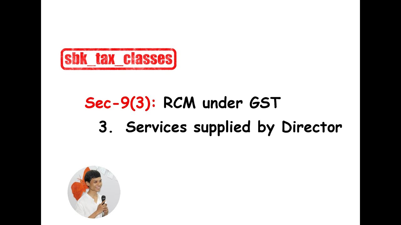 List of RCM Services_Part_2 (RCM for Director Services)#gstseries #gst ...