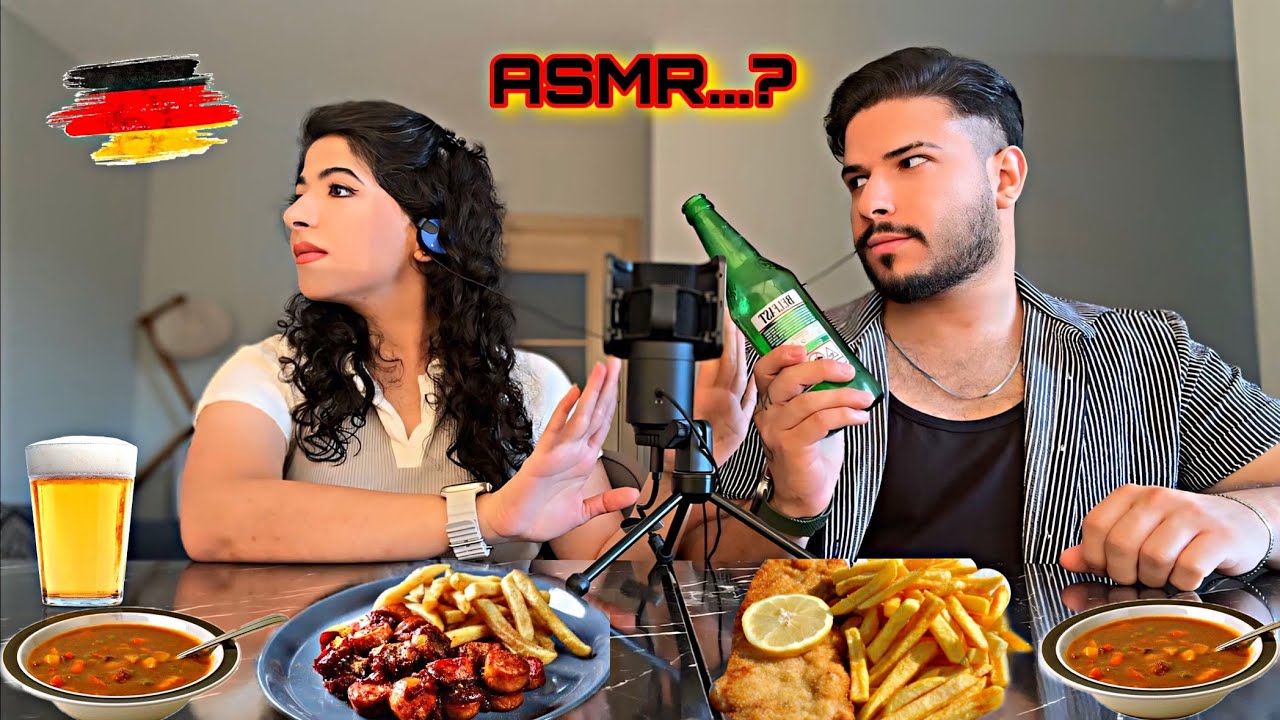 ASMR INVISIBLE GERMAN 🇩🇪 FOOD(🤤😎🎧😁bro & sis) - YouTube