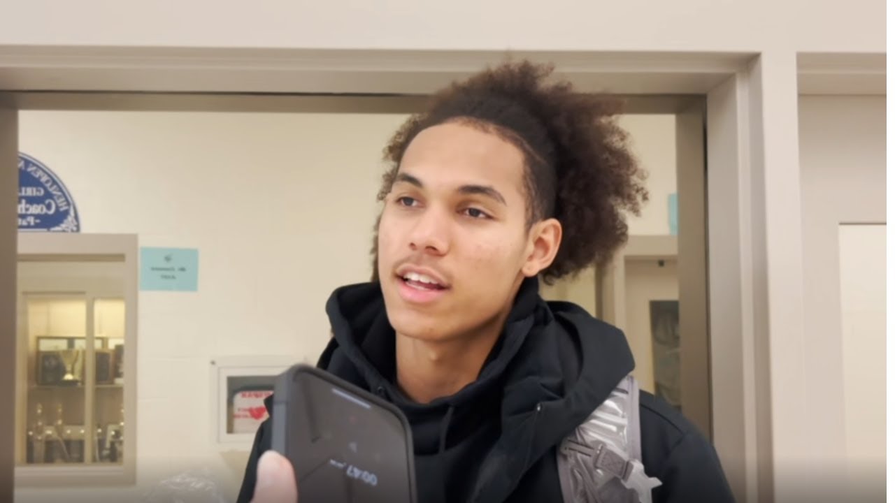 PVI's Isaiah Abraham - Post Game Interview - YouTube