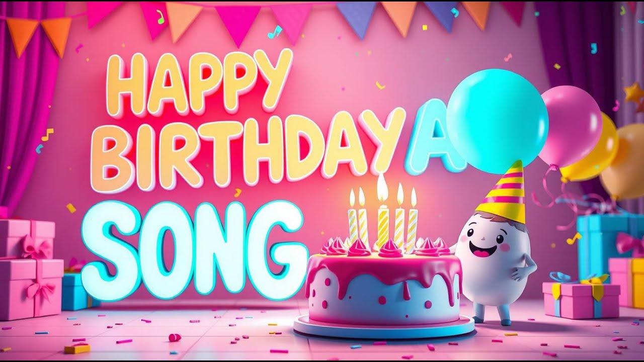 Celebrate Your Birthday | Happy Birthday Song for Kids #ai #babysongs # ...