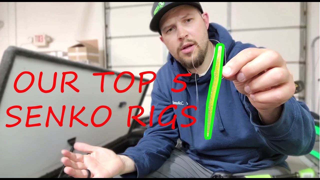 How to Set-up Our Top 5 Senko Rigs! Lifted Jigs. - YouTube