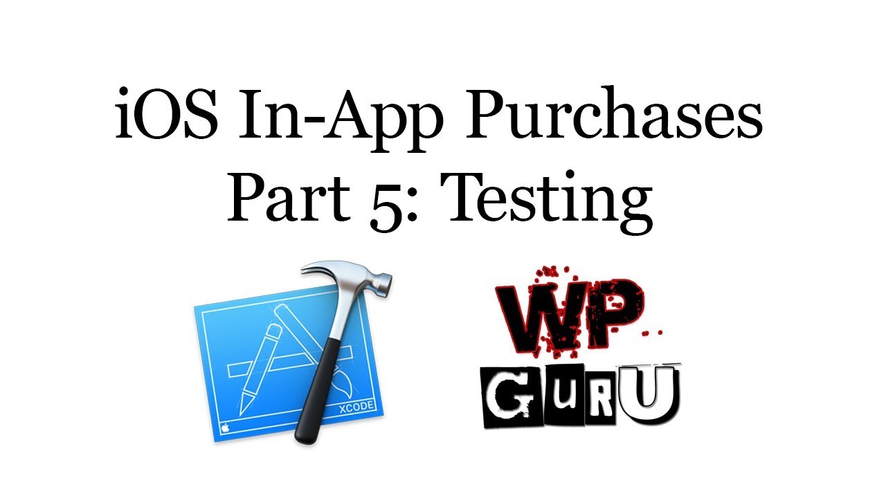 Creating an In-App Purchase in iOS 7 - Part 5: Testing - YouTube
