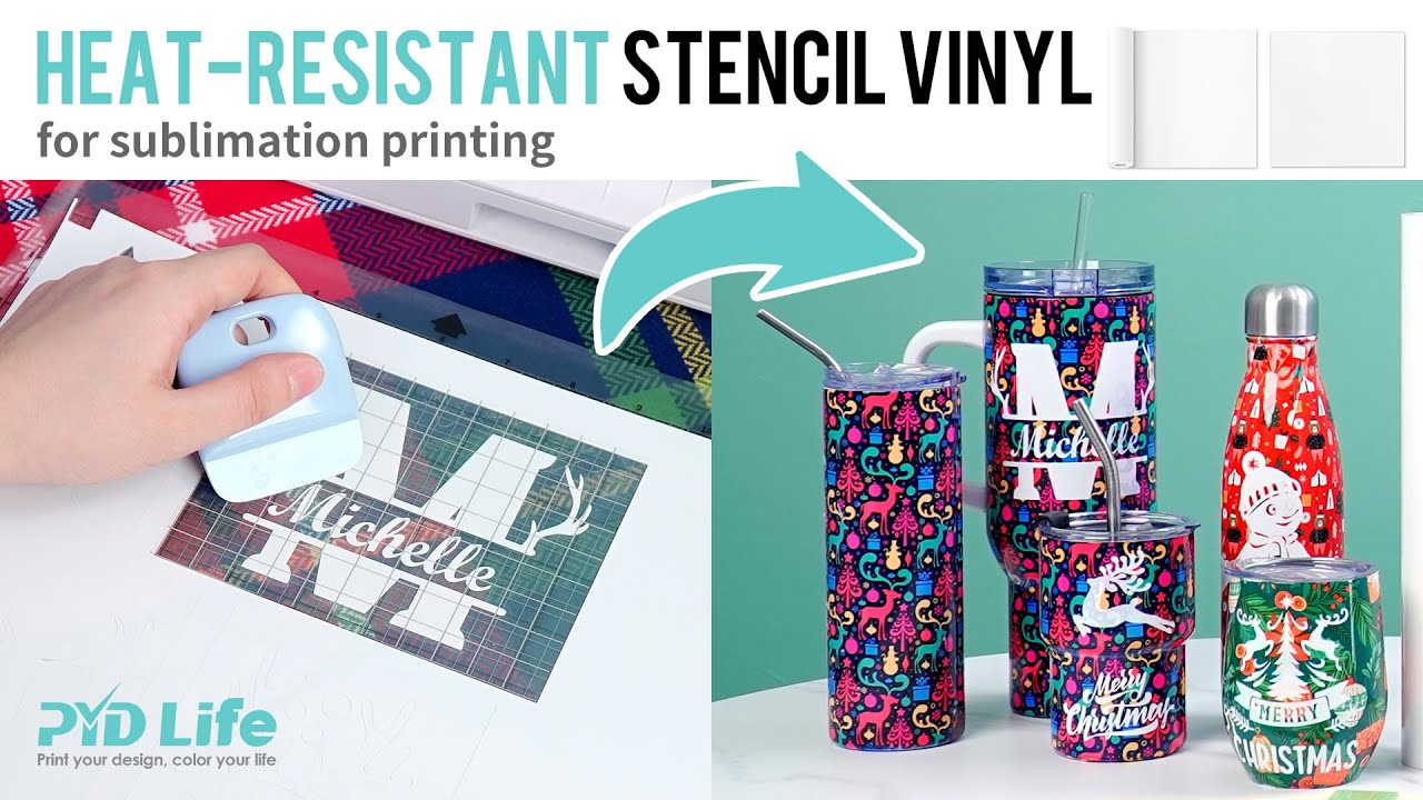 Up to 374F! Heat-Resistant Stencil Vinyl Brings Big Changes to Your ...