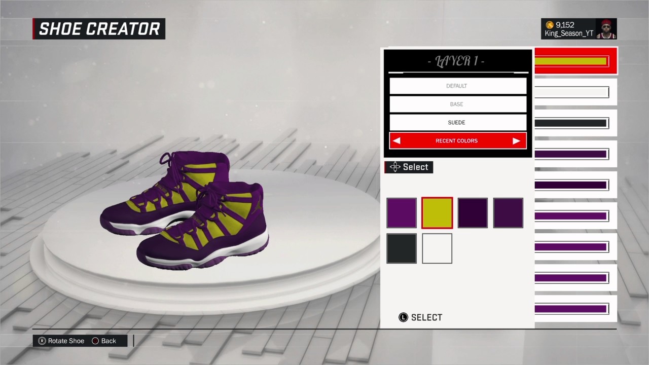 For You Future Fans..PURPLE REIGN 11s!! | NBA 2K Kicks | NBA 2K17 - YouTube