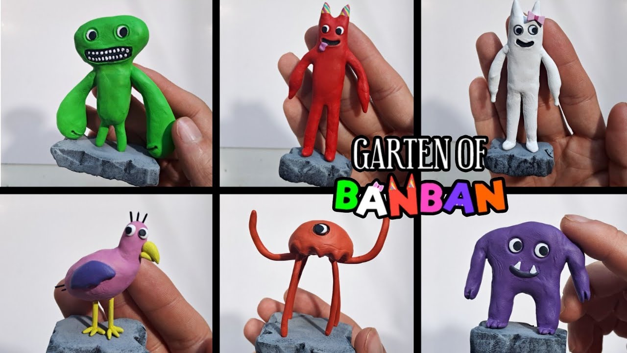 HACIENDO la BanBan Gang / Garten of BanBan tutorial de Foami ...