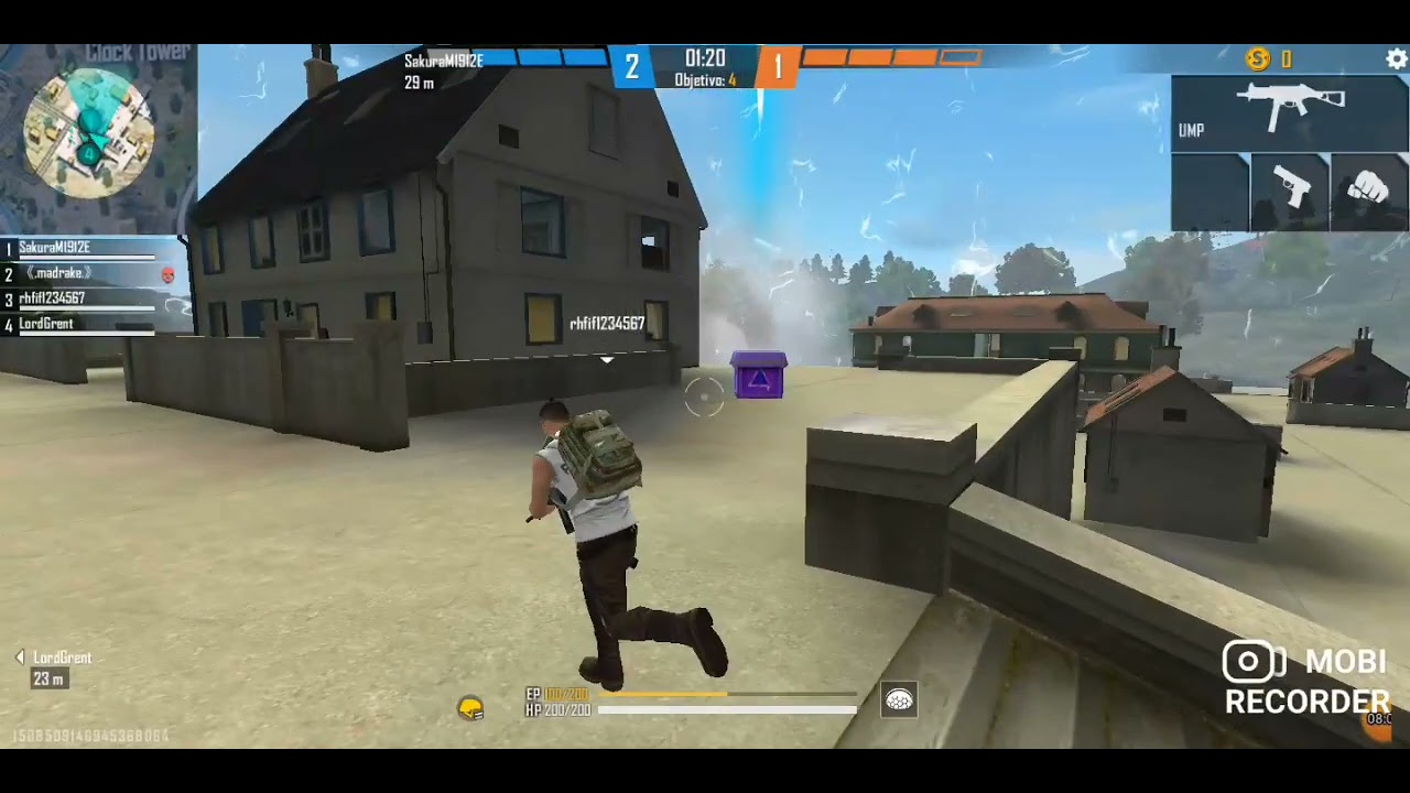 jogando free fire - YouTube