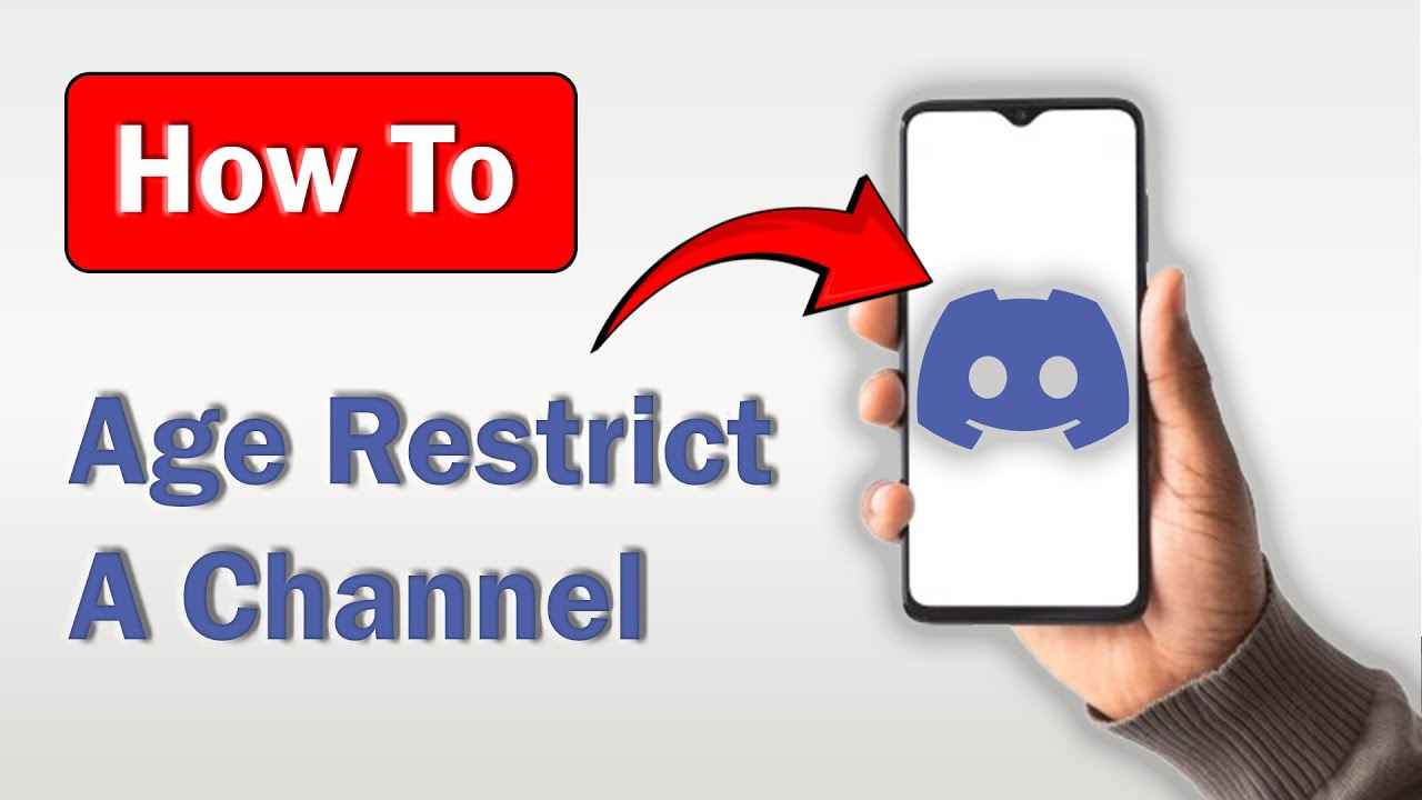 How to Make a Discord Channel Age Restricted on Mobile! (Full Guide ...