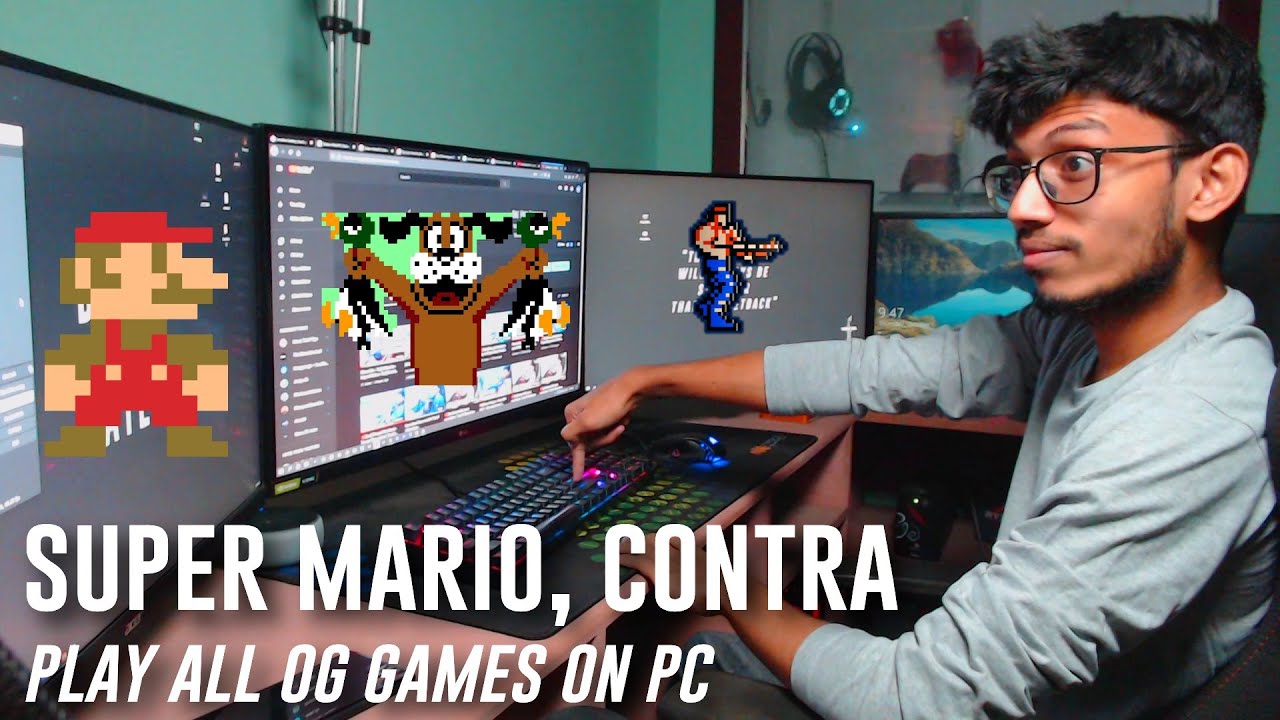 How to play Super Mario on your computer? | Tamil | iTamizhan - YouTube