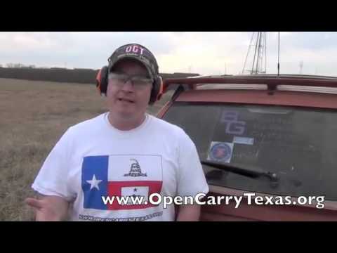 Open Carry Texas CHL Training - YouTube