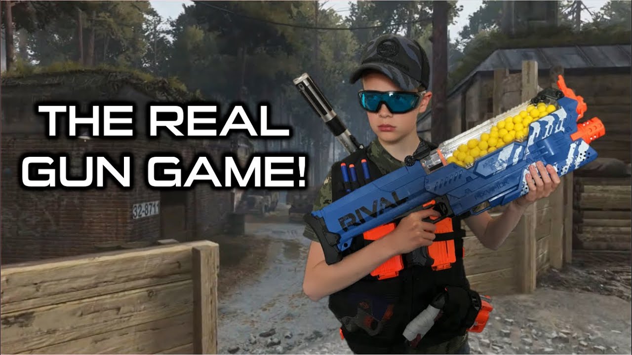 The Real Gun Game! -- CoD WWII Gun Game - YouTube