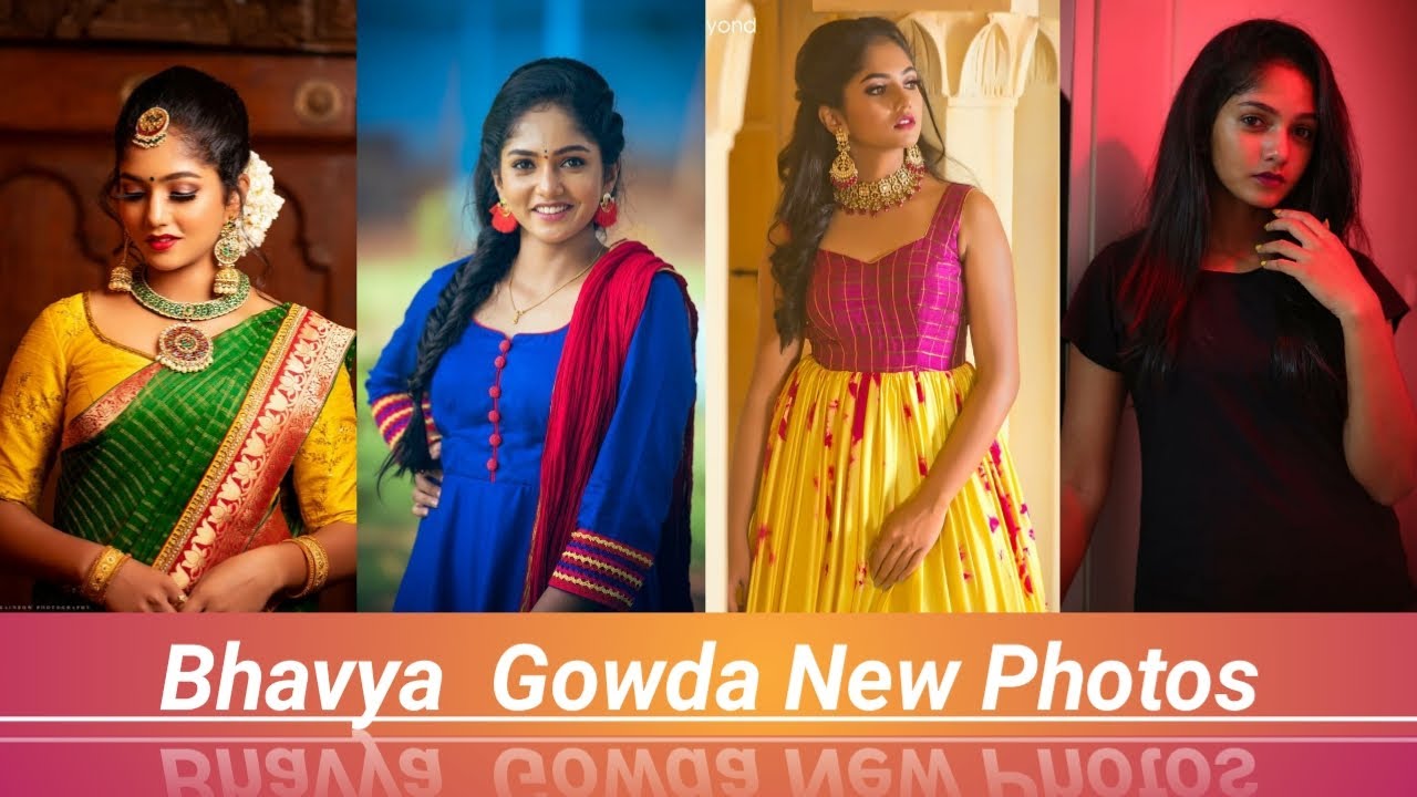 Geeta serial actress Bhavya Gowda New Photos - YouTube