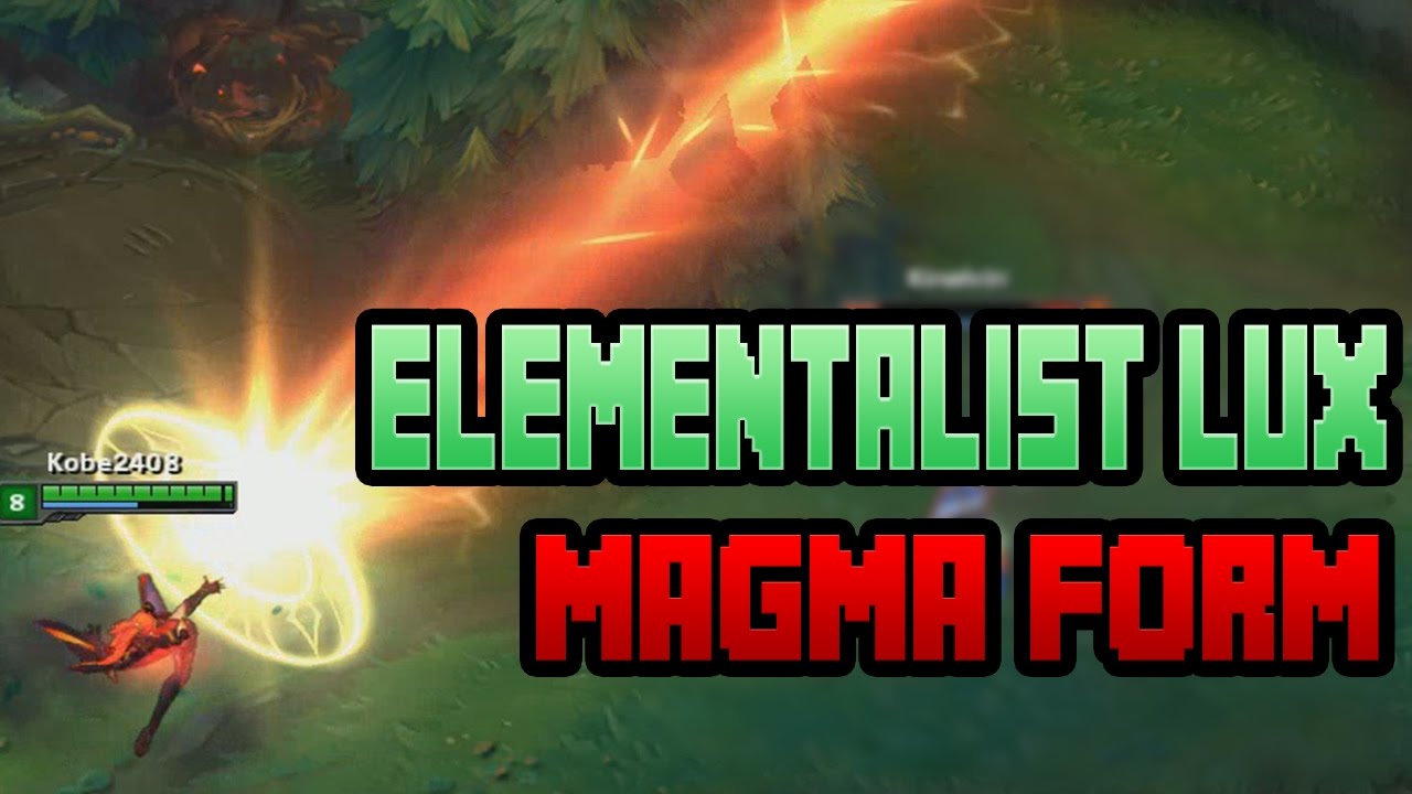 New ULTIMATE Skin - Elementalist Lux | Magma Form | League of Legends ...