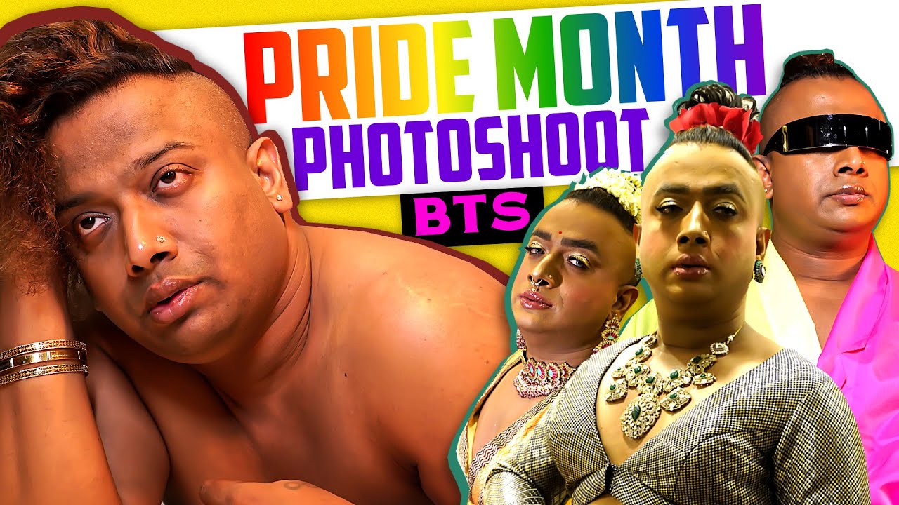 Celebrating Pride Month 🌈 with Special Looks | Photoshoot BTS 📸 | Karun ...