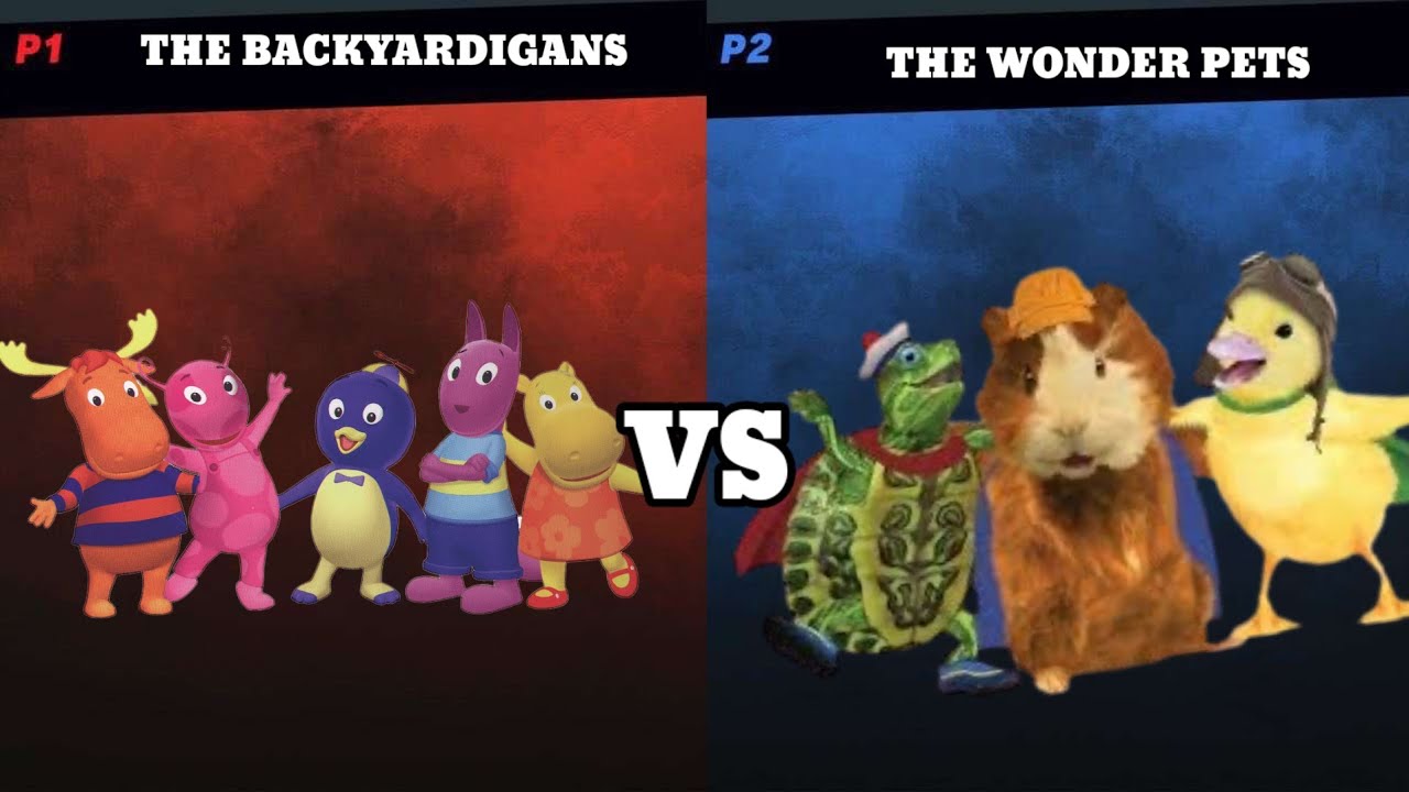 SSBU: The Backyardigans Vs The 2006 Wonder Pets! - YouTube